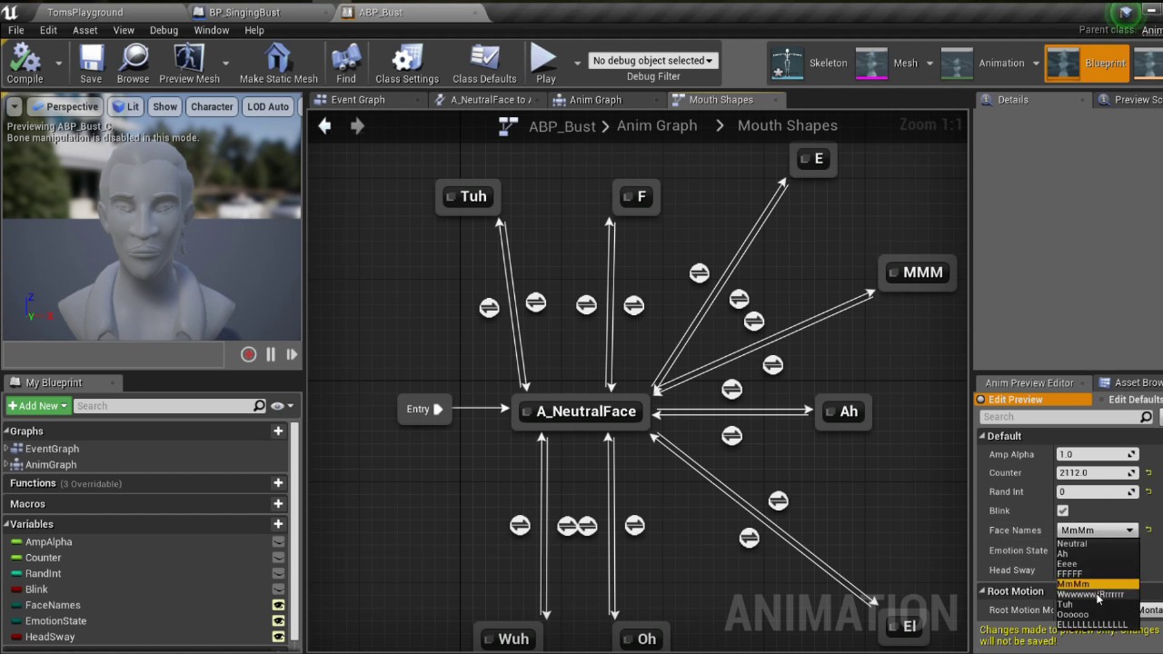 UE4 Dynamic Lip Sync Walkthough - YouTube