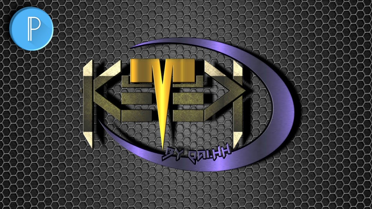 KEMEK Logo Design #10 | On PixelLab & Android 🔹 Qai.HH - YouTube