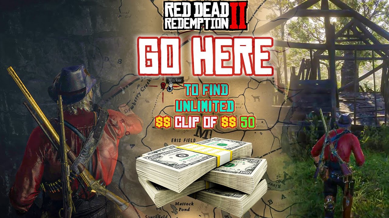 Unlimited $$ Clip of $$ 50 money | Red Dead Redemption 2 #rdr2glitches ...