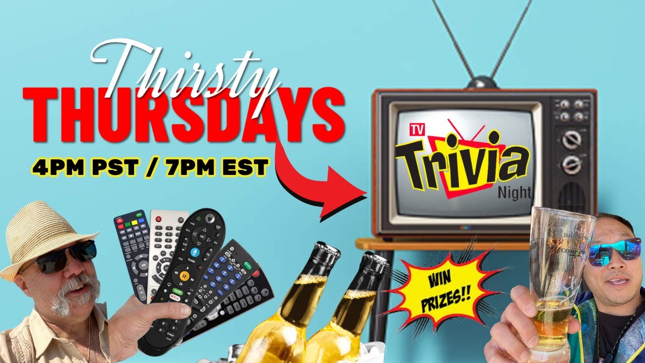 Thirsty Thursday Trivia - TV Trivia Through the Decades!!! - YouTube