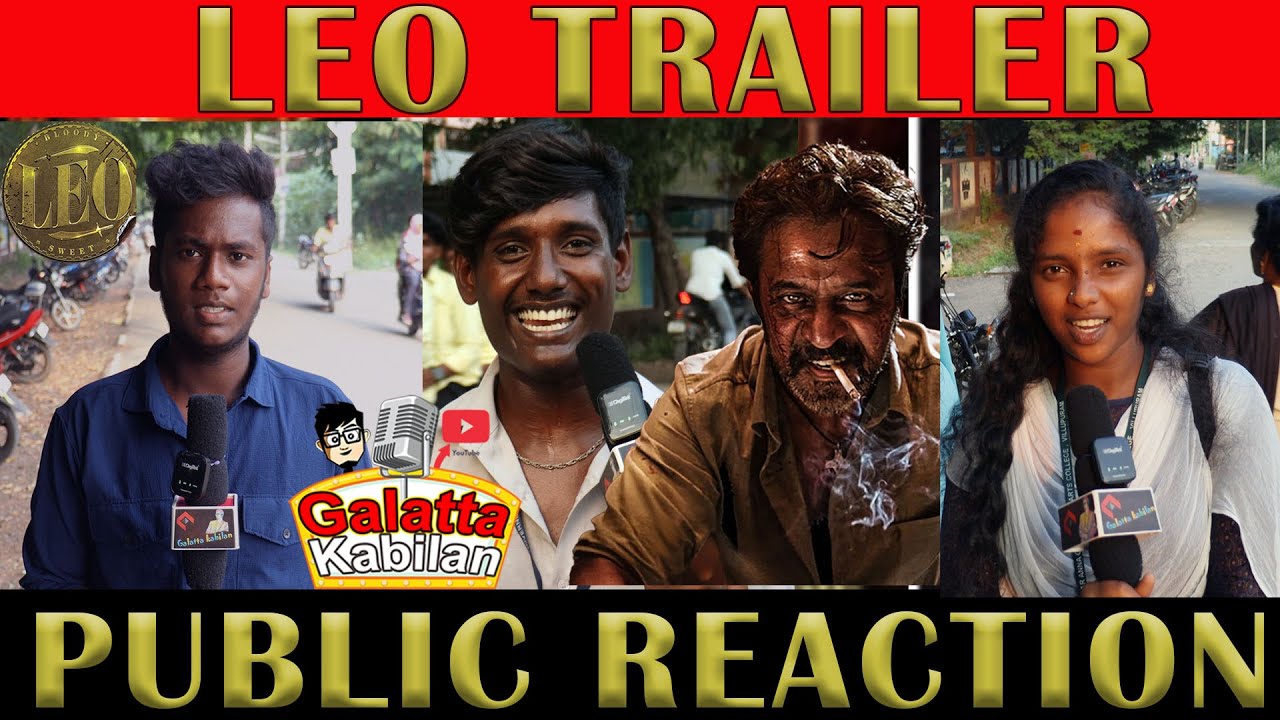 Leo Official Trailer | Leo Trailer Negative Response Thalapathy Vijay ...