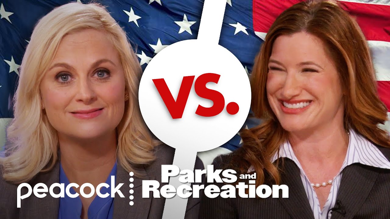 Leslie Knope vs. Jennifer Barkley | Parks and Recreation - YouTube