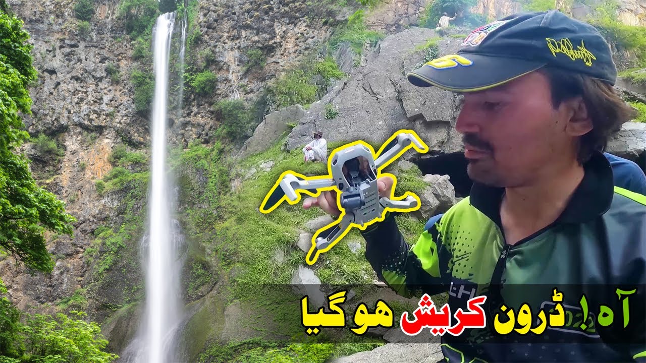 Jargoo Waterfall | Crashed My Drone in Jargo Waterfall - YouTube