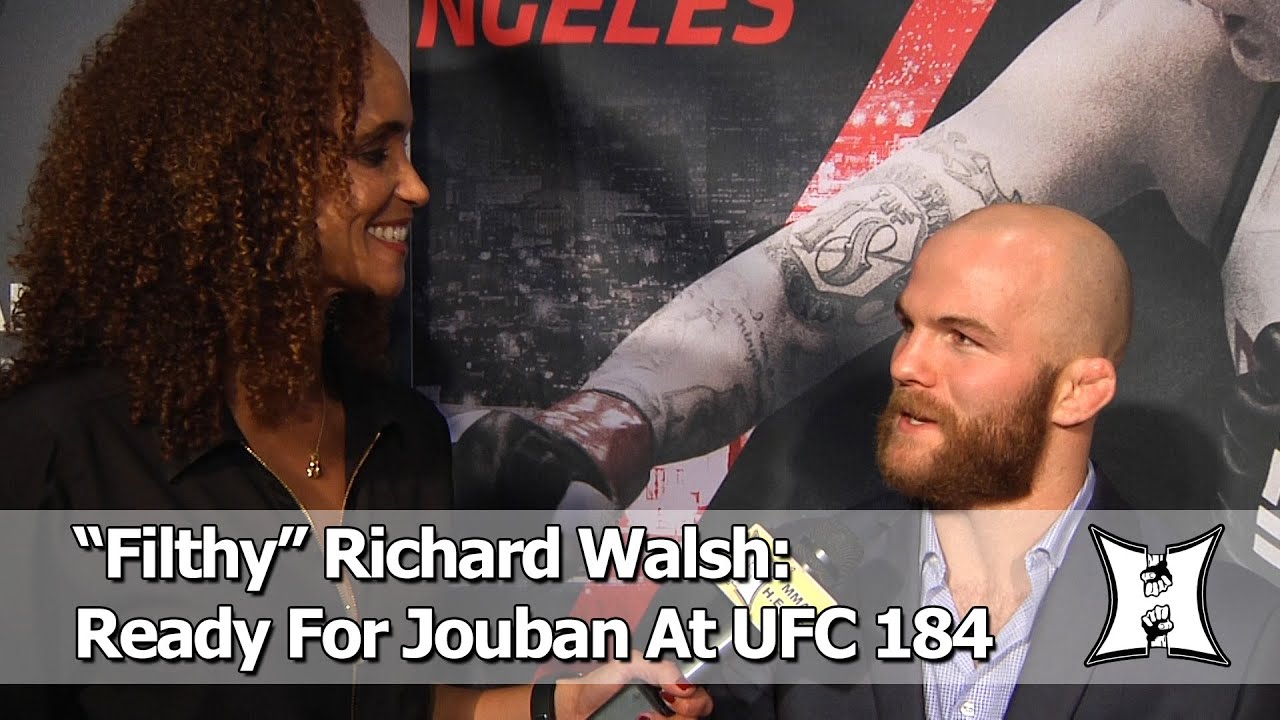 UFC 184: Aussie “Filthy” Richard Walsh Talks Jouban Fight, Split ...