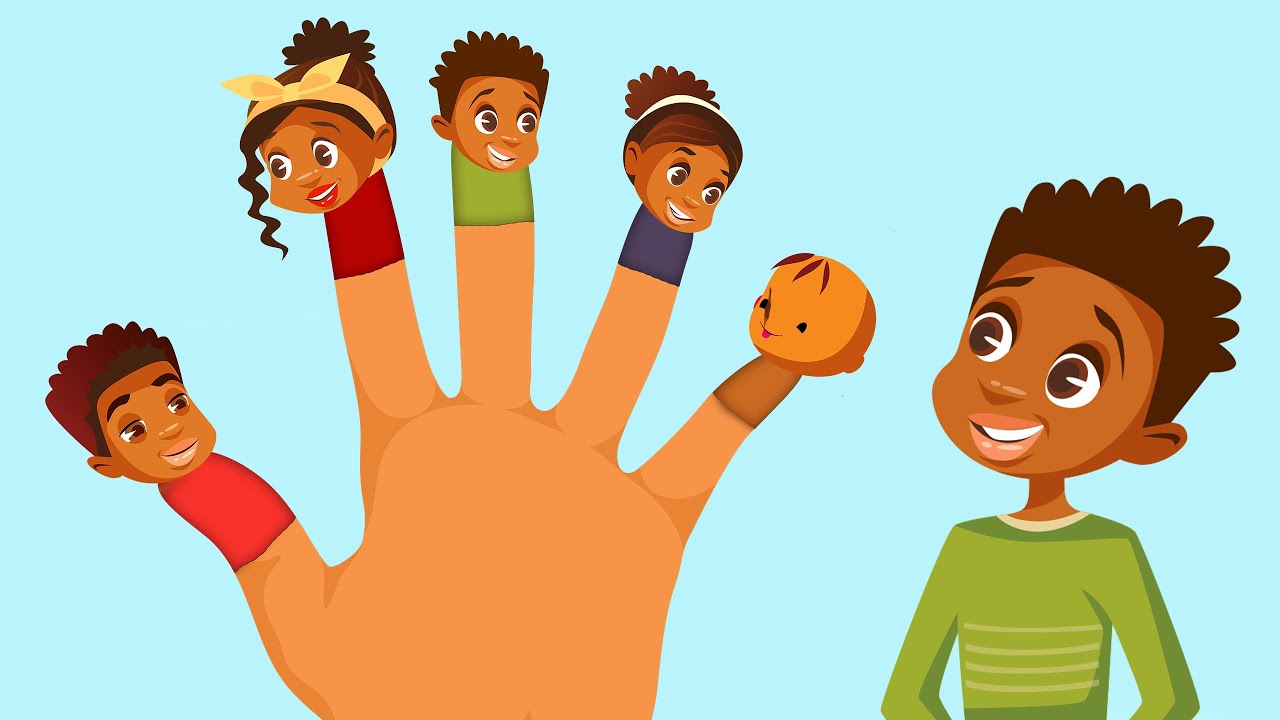 The Finger Family Song - Nursery Rhymes for kids, toddler, Children ...