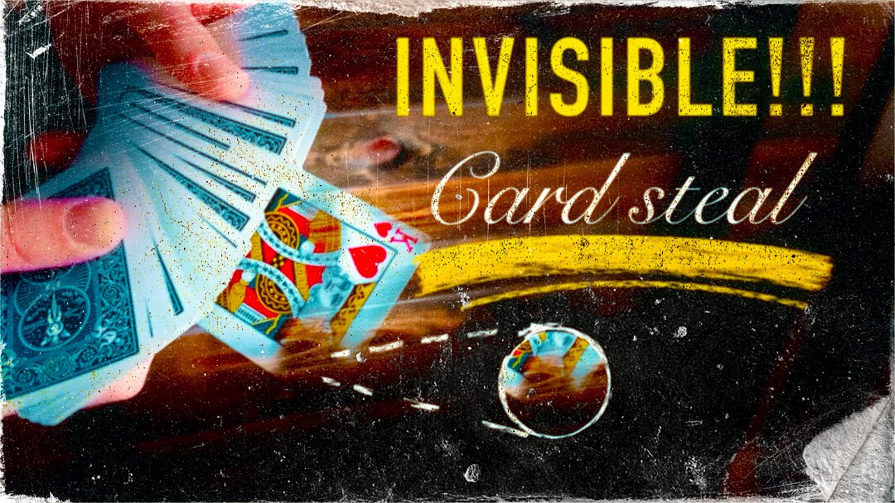 STEAL A CARD!!! Completely invisible 🫥 - YouTube