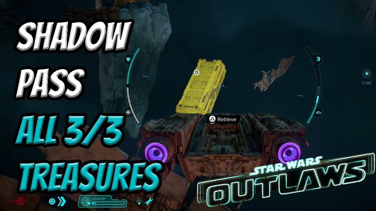 Shadow Pass Treasure Locations - All 3/3 Treasures | Star Wars Outlaws ...