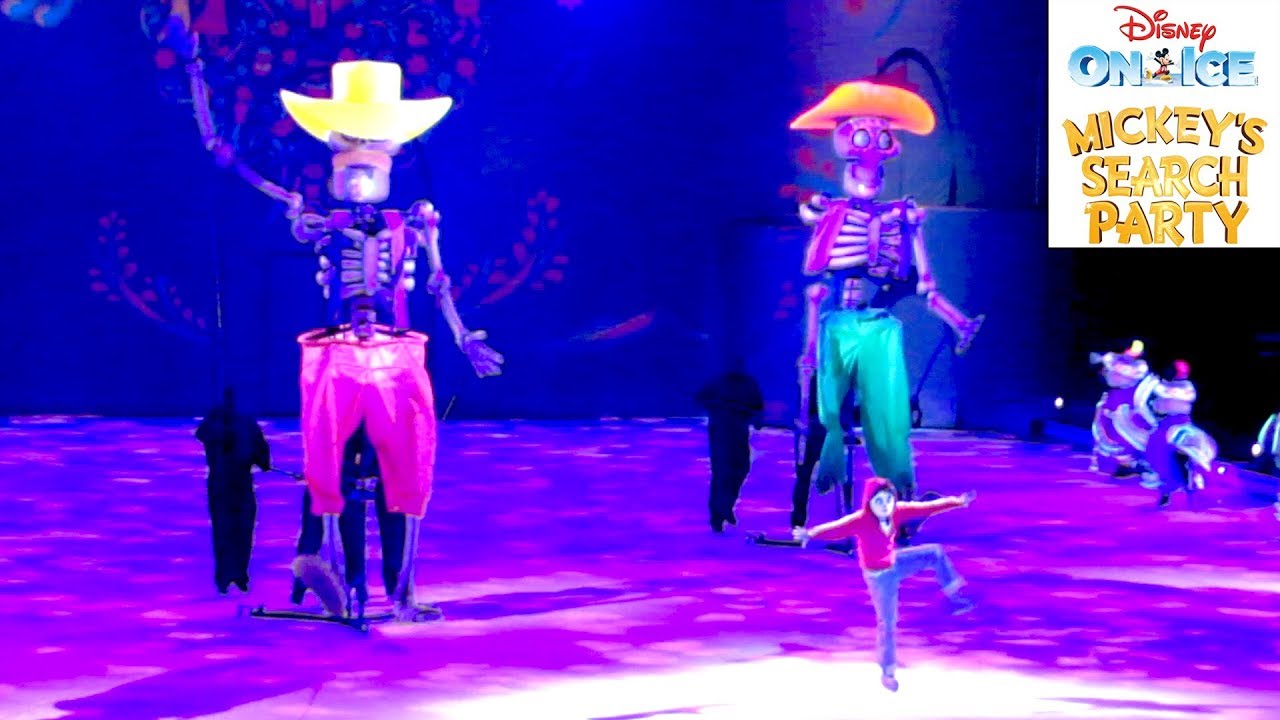 NEW "Disney on Ice Presents Mickey's Search Party" Coco Segment w ...