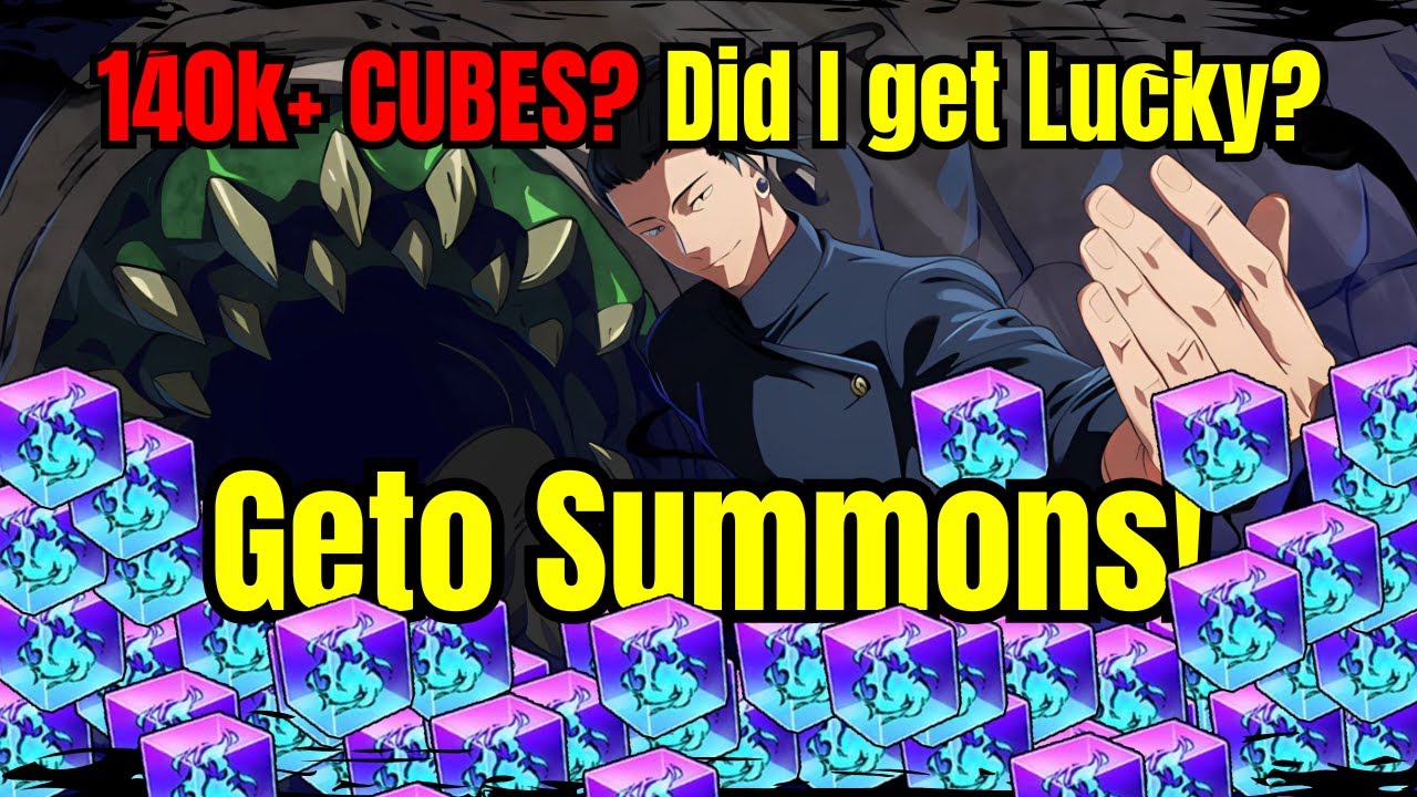 Lucky or Not? Hidden Inventory Teen Geto Summons! | Jujutsu Kaisen ...