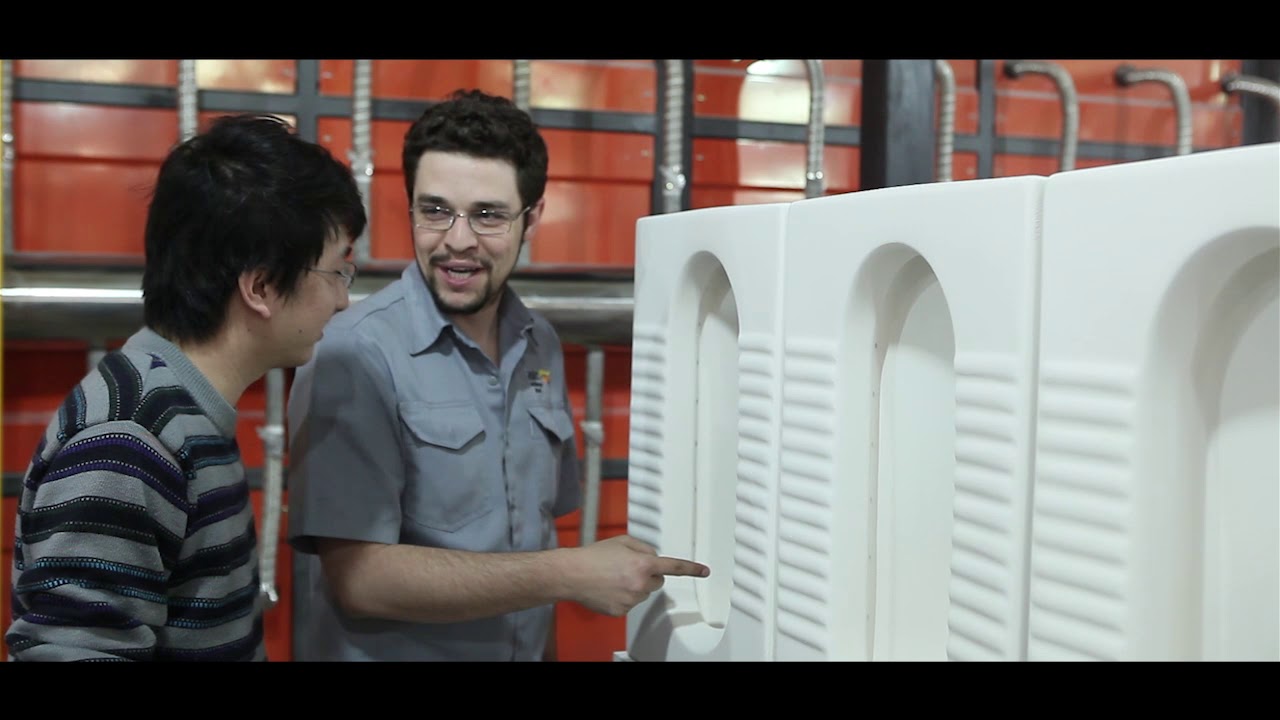 SANITARY WARE PRODUCTION LINE BY MODENA TECHNOLOGY 卫生洁具生产线 - YouTube