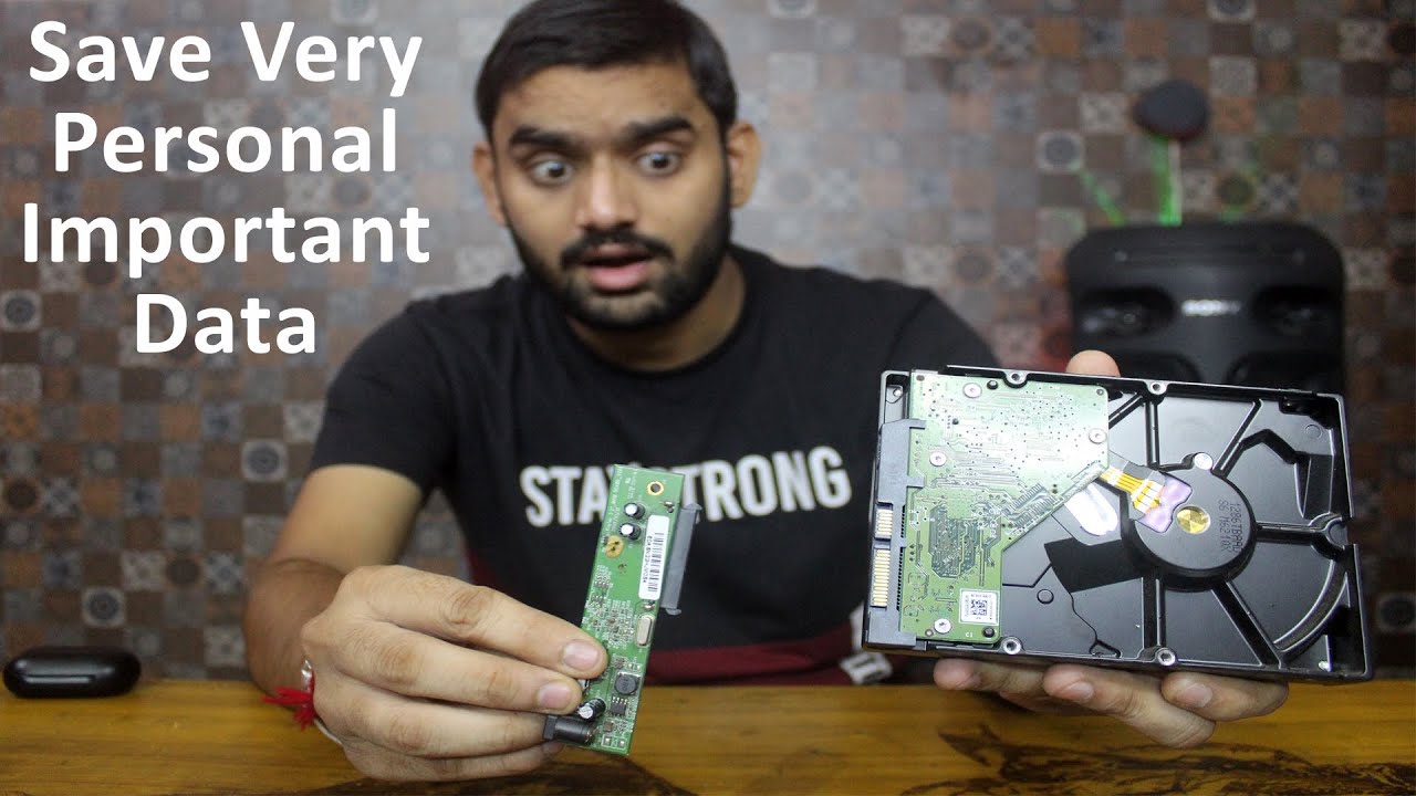 How to Connect HHD Drive By External Circuit And What Speed Received ...