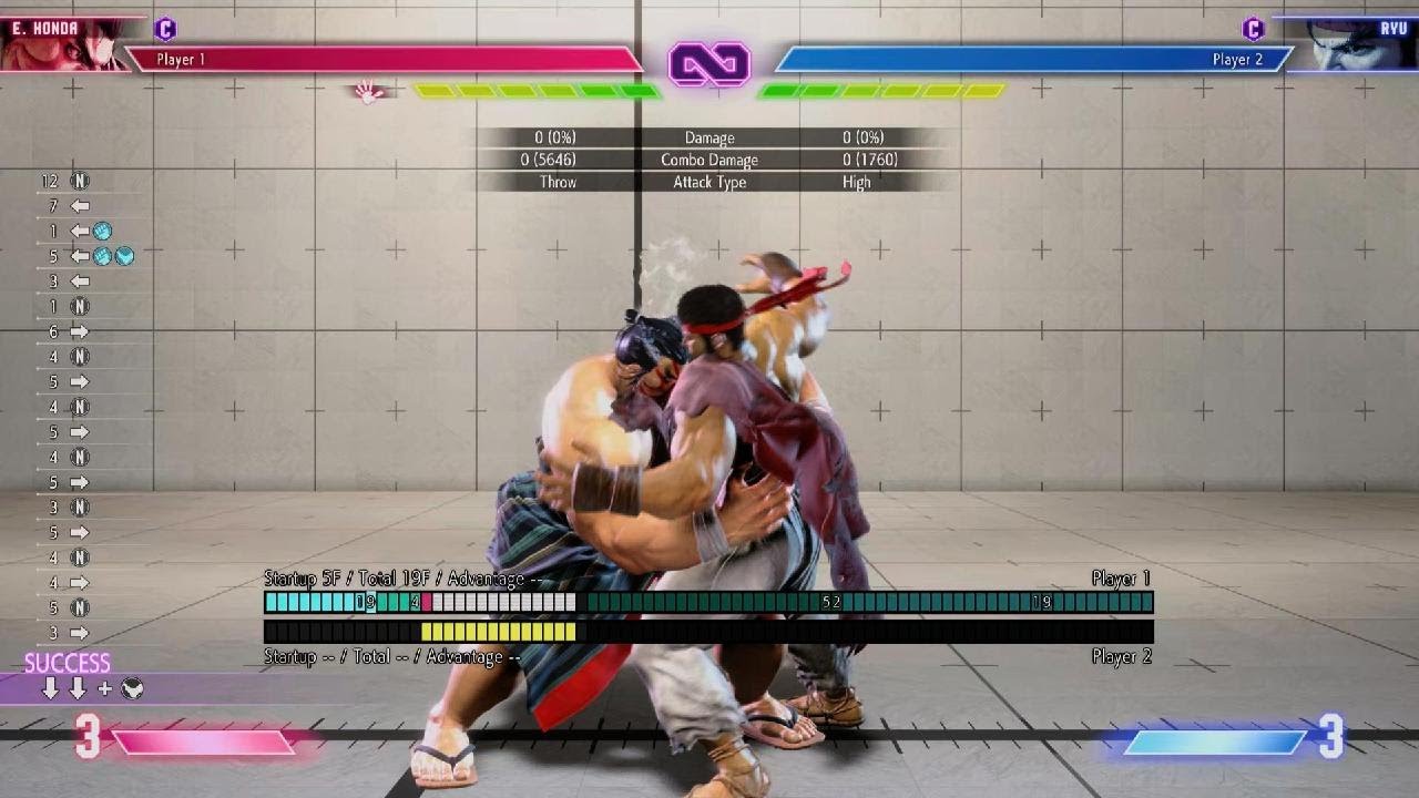 SF6 E.Honda 62% combo, 2 frame link - YouTube