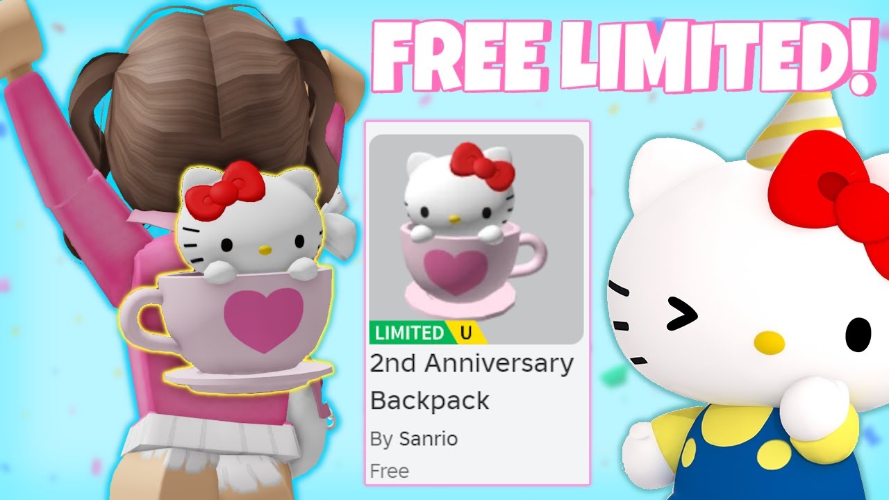 How to Get 2nd Anniversary Backpack | FREE Limited UGC | Roblox My ...
