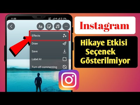 Instagram Hikaye Efekt Seçeneği Gösterilmiyor | Instagram Hikaye Filtre Seçeneği Gösterilmiyor