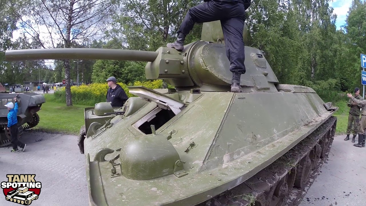 T-34/76 Finnish (Captured Soviet) Medium Tank Walkaround - Armoured ...