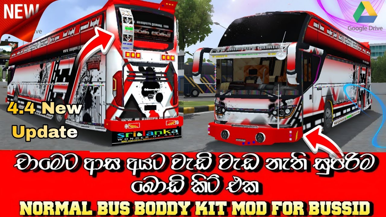 Bus simulator indonesia new bodykit | bus simulator indonesia | bussid ...