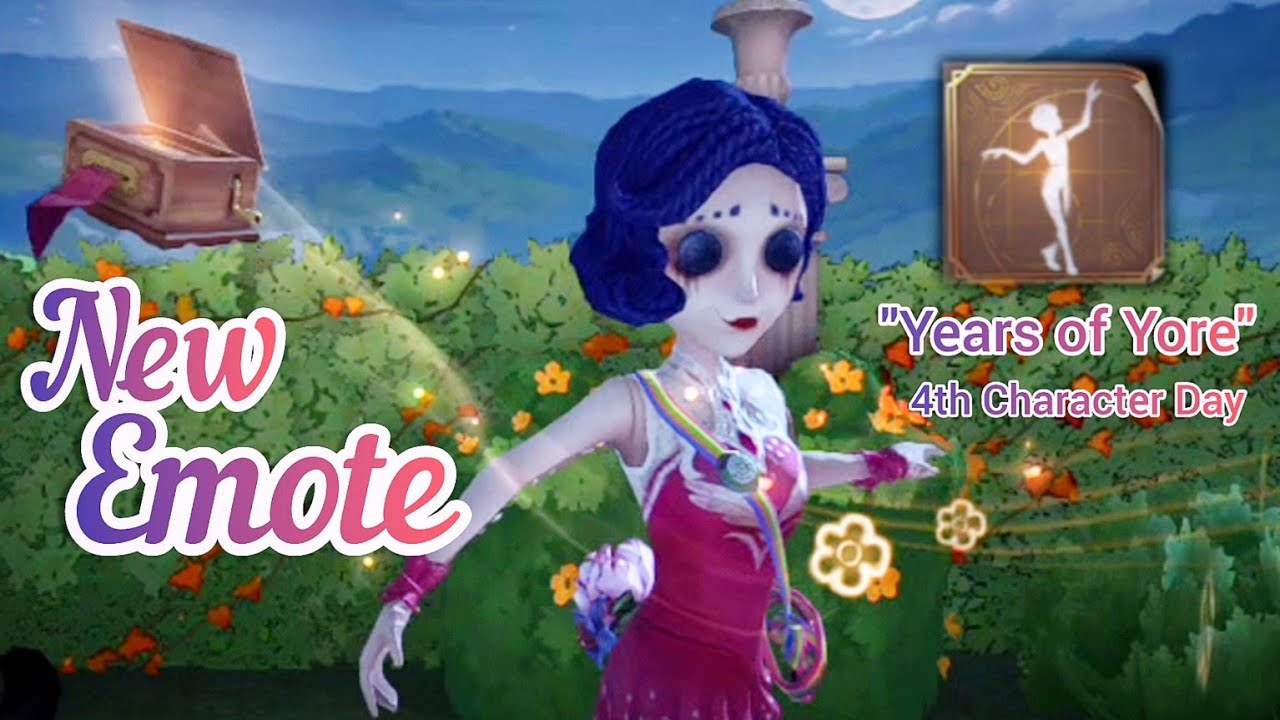 Identity V | NEW EMOTE "Years of Yore" Female Dancer 4th Character Day ...