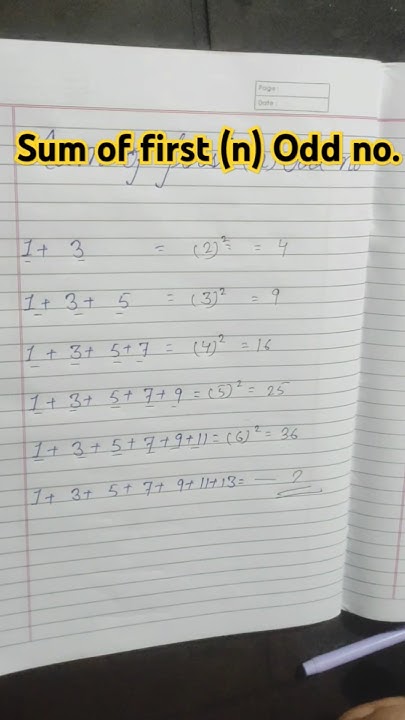 Sum of first (n) odd no. 📚#fastmultiplicationtricks# #mathstricks # ...