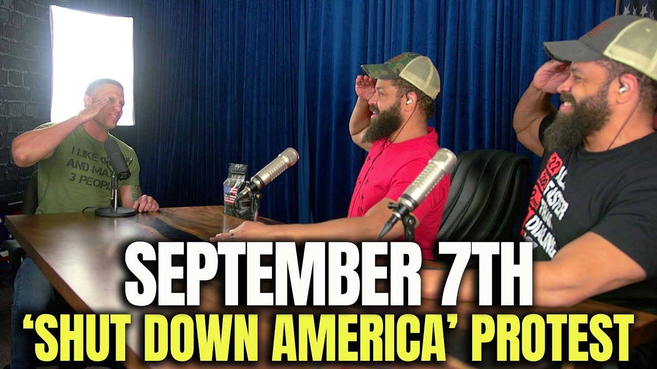 September 7th 'Shut Down America' Protest - YouTube