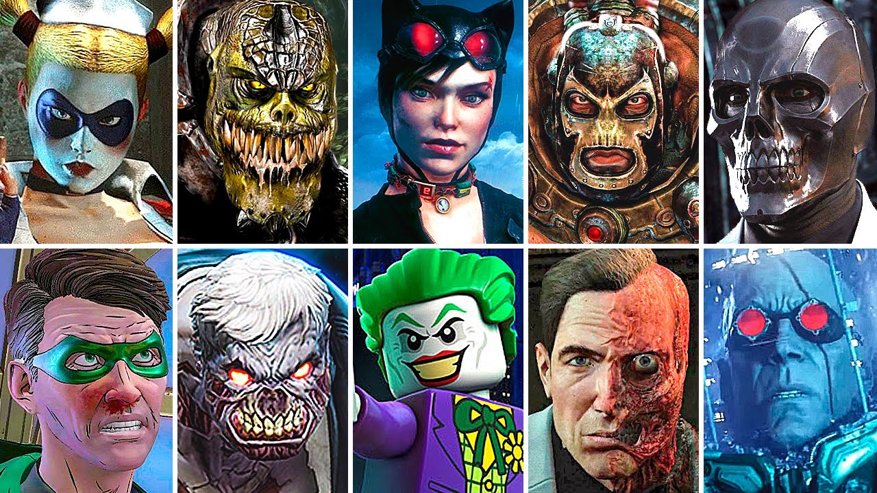 Evolution of First Boss | Batman Games | 1998 - 2022 | 4K ULTRA HD ...