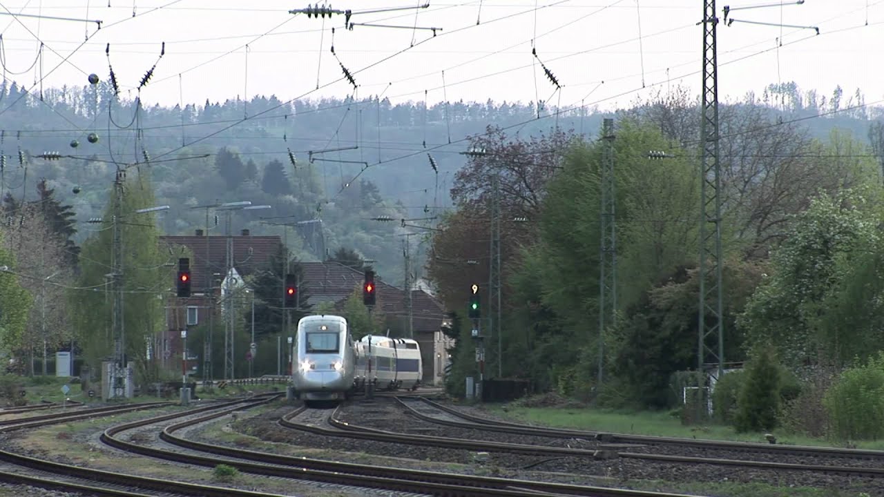 TGV 9575 in Stuttgart Hbf und auf der Remsbahn - YouTube