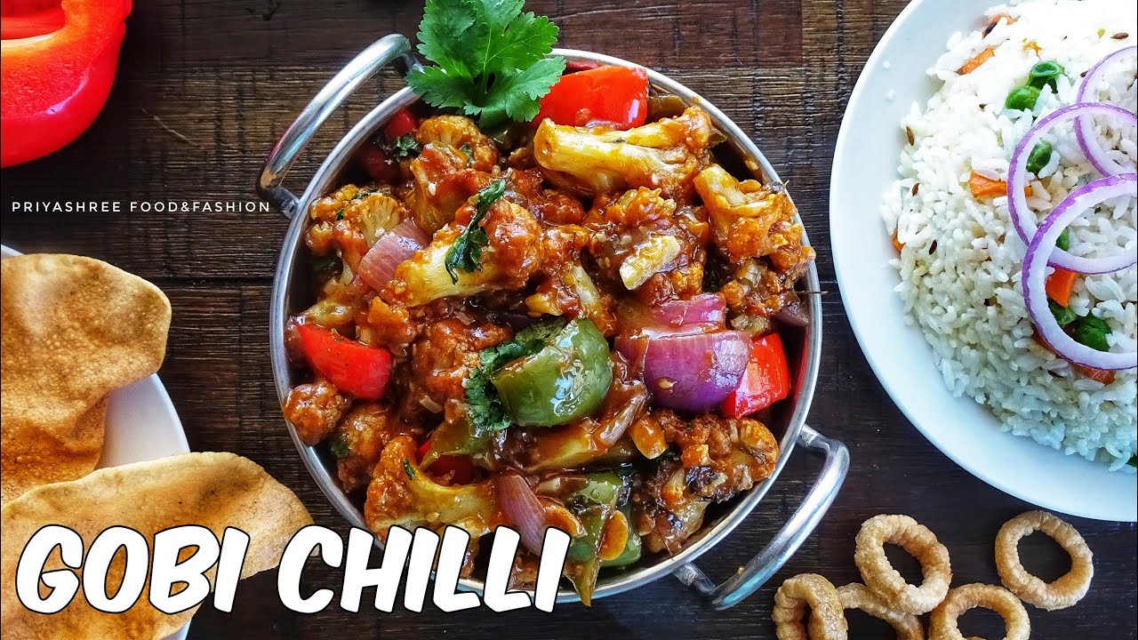 Chilli Gobi || Delicious Restaurant Style Chilli Gobi at Home || How to ...