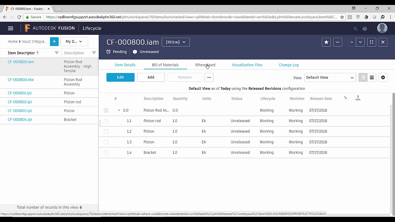 BOM Management – Vault to ERP - YouTube