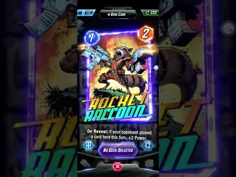 Infinity Rocket Raccoon | Marvel Snap