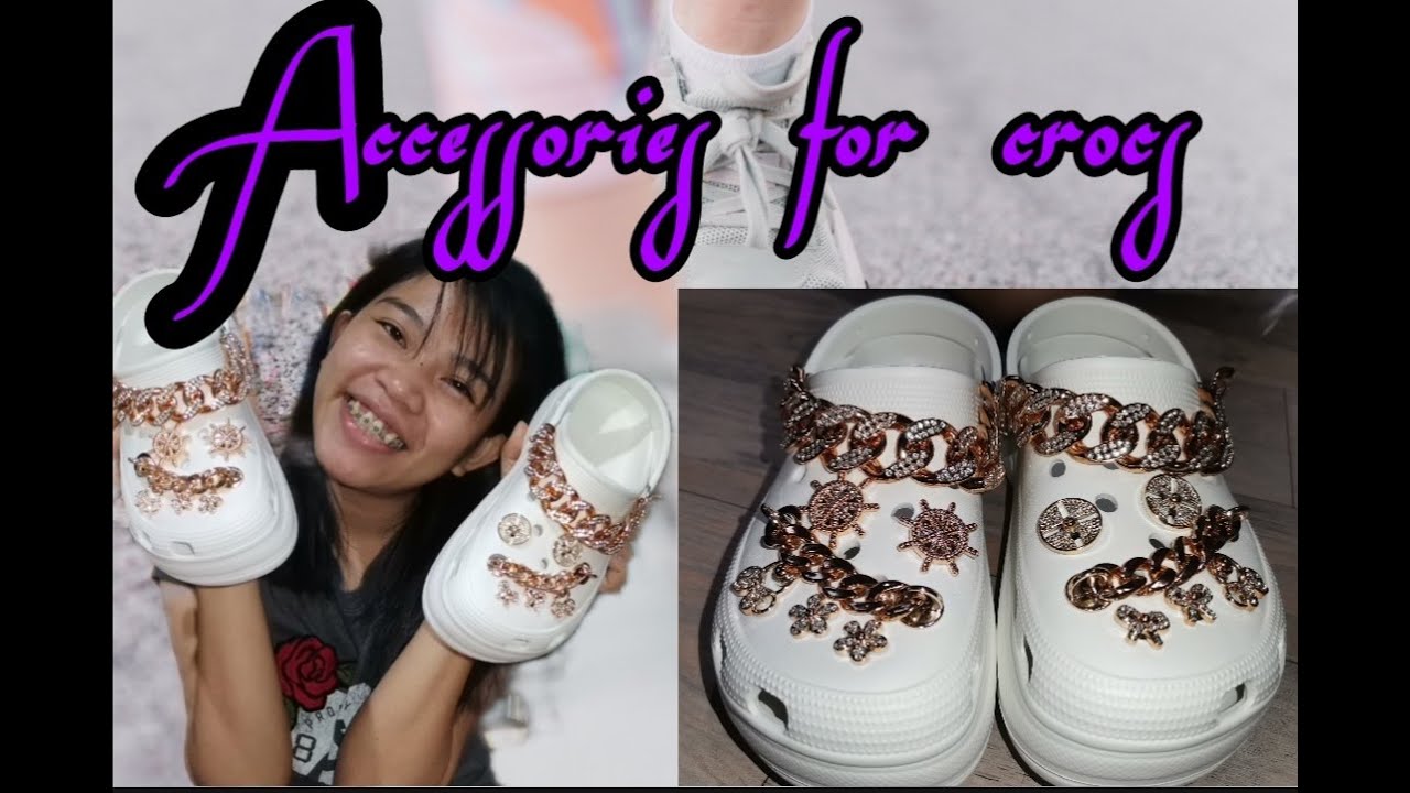 CROCS ACCESSORIES | make your own design - YouTube