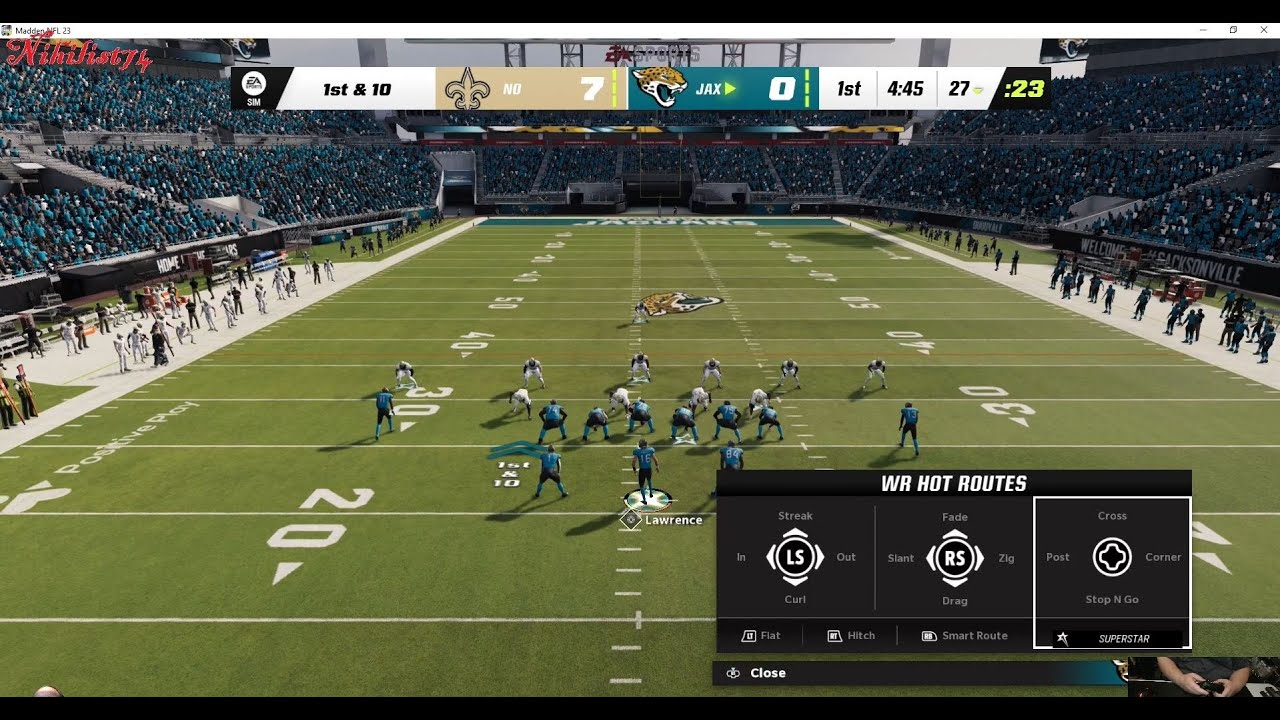Madden NFL 23 PC Houte Routes Master Superstar X Factor Mod - YouTube