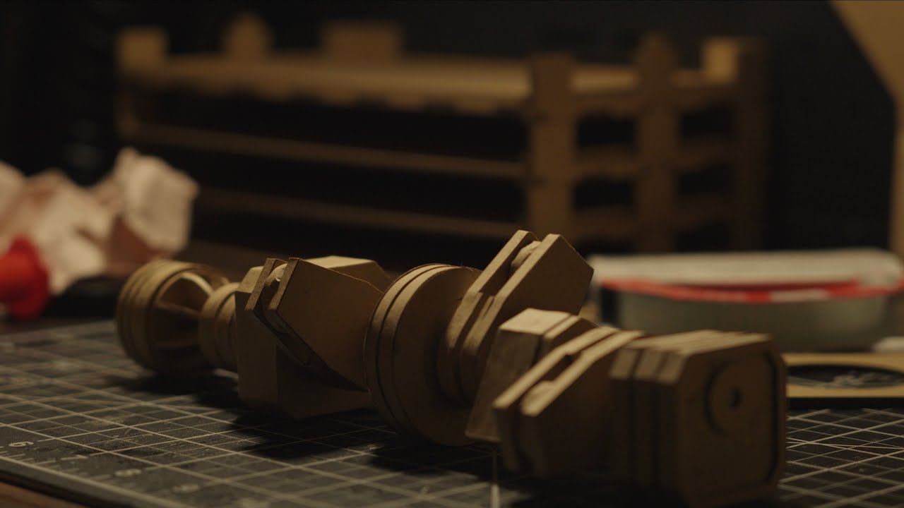 TENET Inverted Cardboard Art Making | Algorithm - YouTube