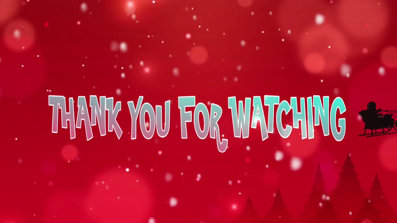 New Outro|Christmas Outro|Holiday Outro - YouTube