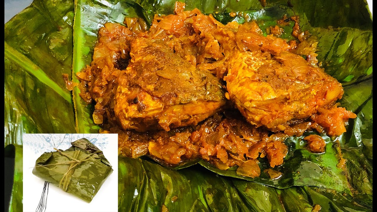 Fish pollichathu || kerala style meen pollichathu || fish roasted - YouTube