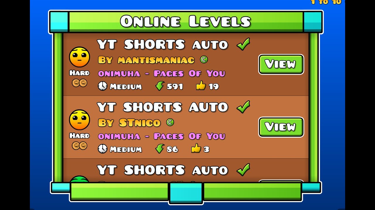 Exposing Geometry Dash YT Shorts... (RIDICULOUS...) - YouTube