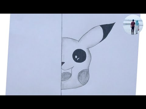 How to draw a pikachu // pikachu drawing step by step for beginners ...