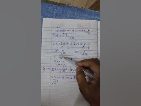 How to find out the Square Root of any Number quickly 💪||@MathsKing31 ...