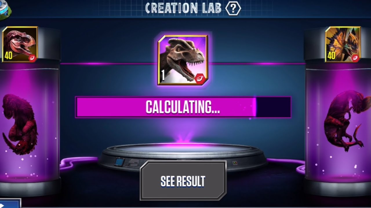 The Creation of a New Beast… | Jurassic World The Game - YouTube