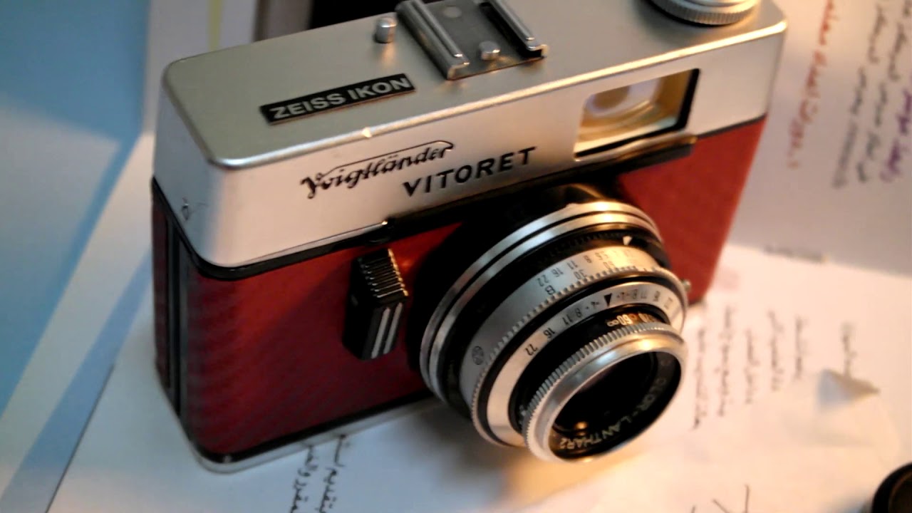 Voigtländer VitoretVoigtländer Vitoret F 35MM Film Camera - YouTube