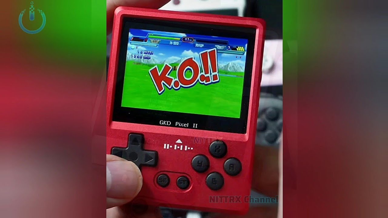 GKD Pixel 2 Super Mini Handheld 2025 Test Mix GamePlay First look and ...