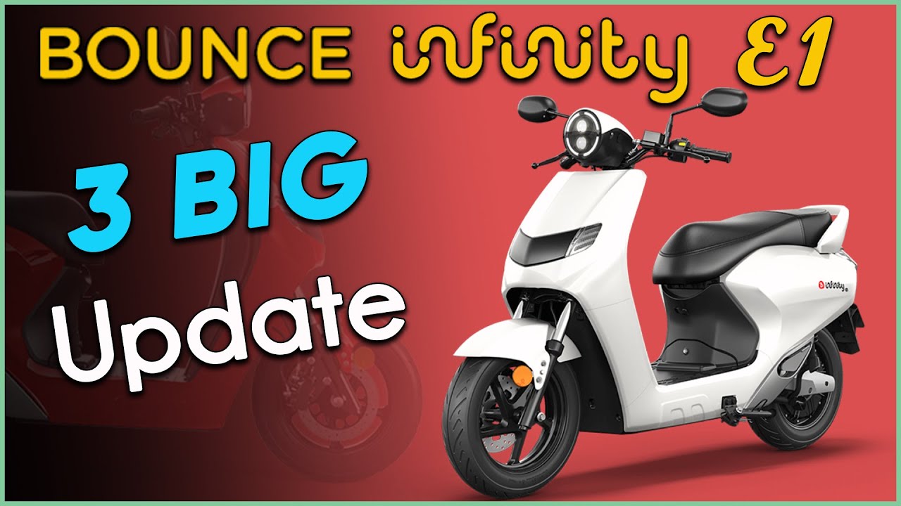 Bounce Infinity E1 Electric Scooter Update | Latest News | EV Hindi ...