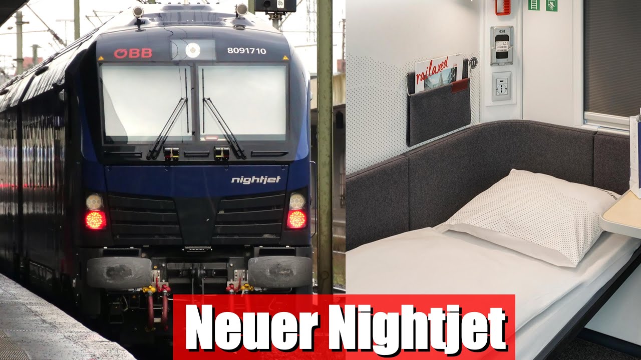 [Doku] Der ERSTE NEUE Nightjet fährt | Ich bin Mitgefahren - YouTube
