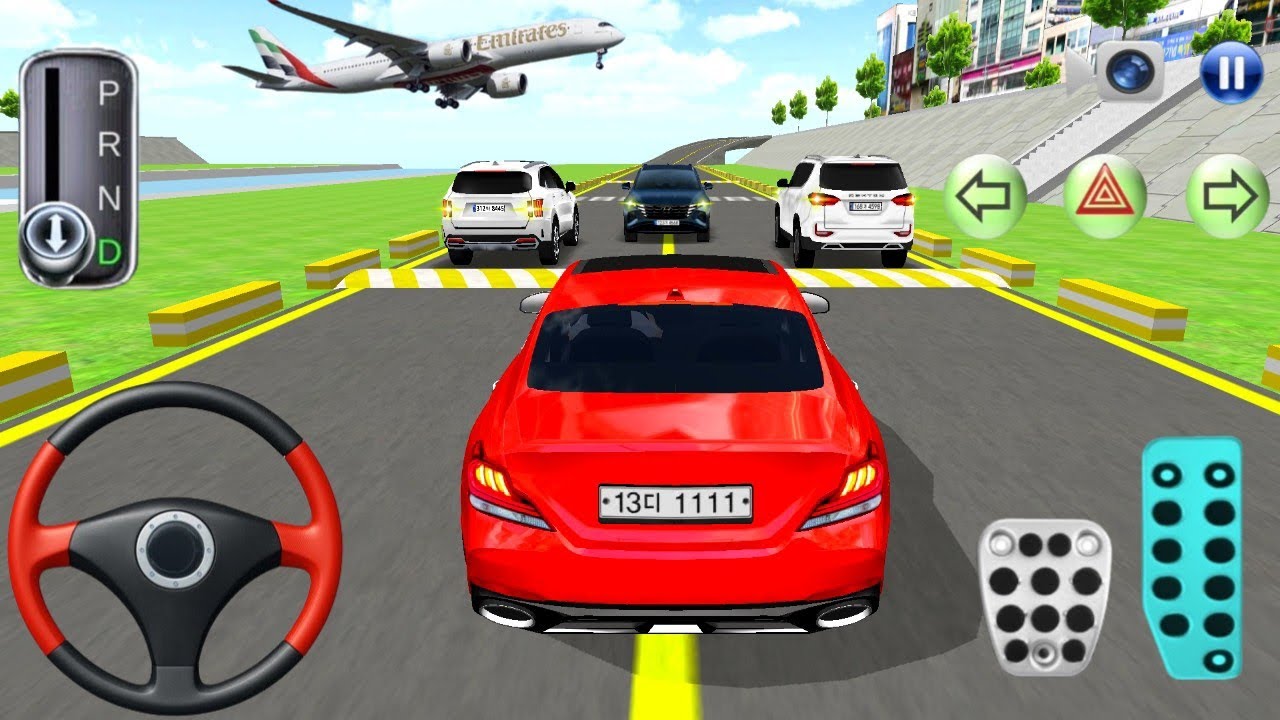 3D New Orange Mercedes Cars For Parking 3D Driving Class Simulation ...