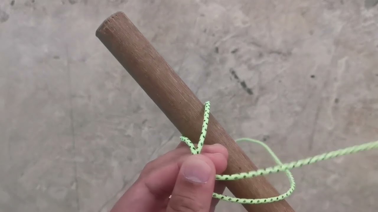 TEKNIK IKATAN SIMPUL MANUK (PJPK TINGKATAN 2) - YouTube