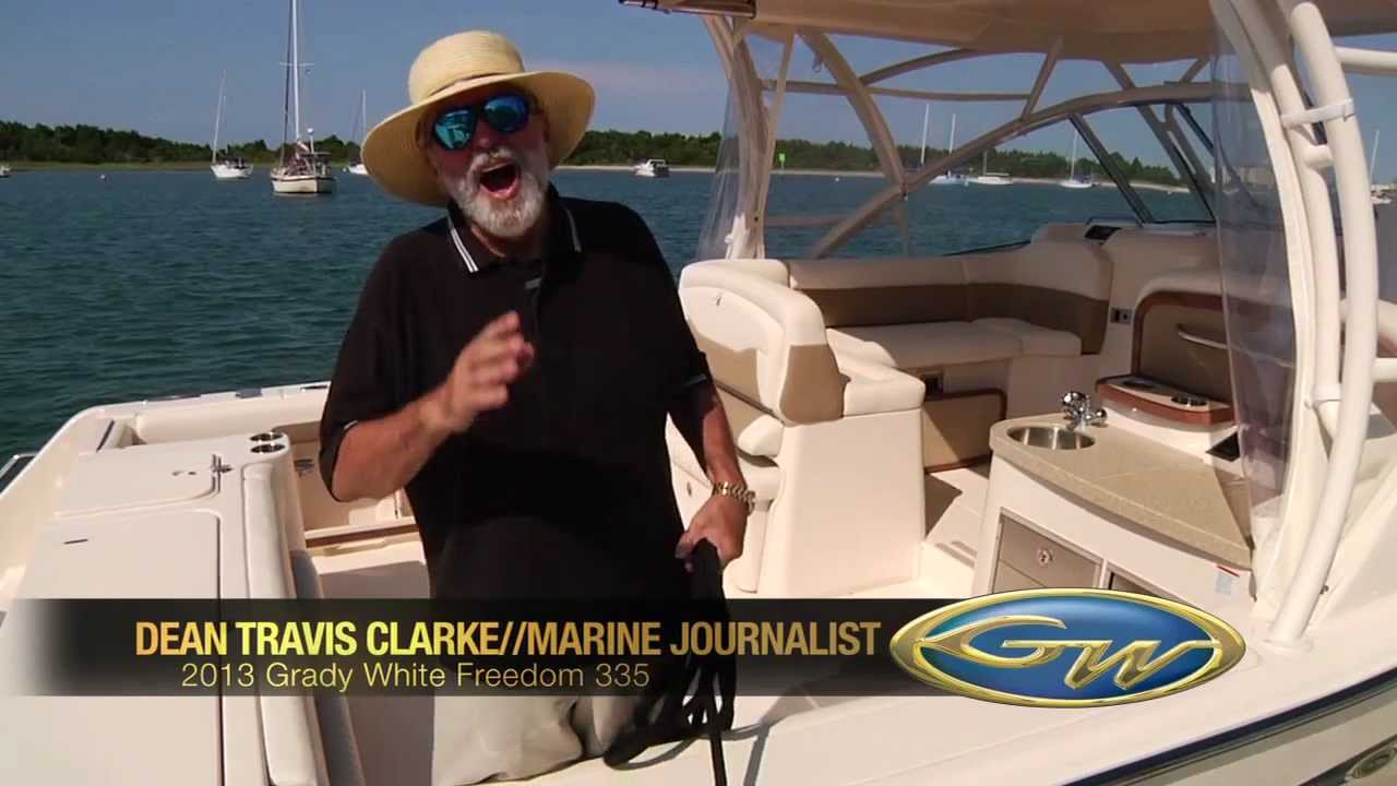 Grady-White FREEDOM 335 Walkthrough with Dean Clarke - YouTube