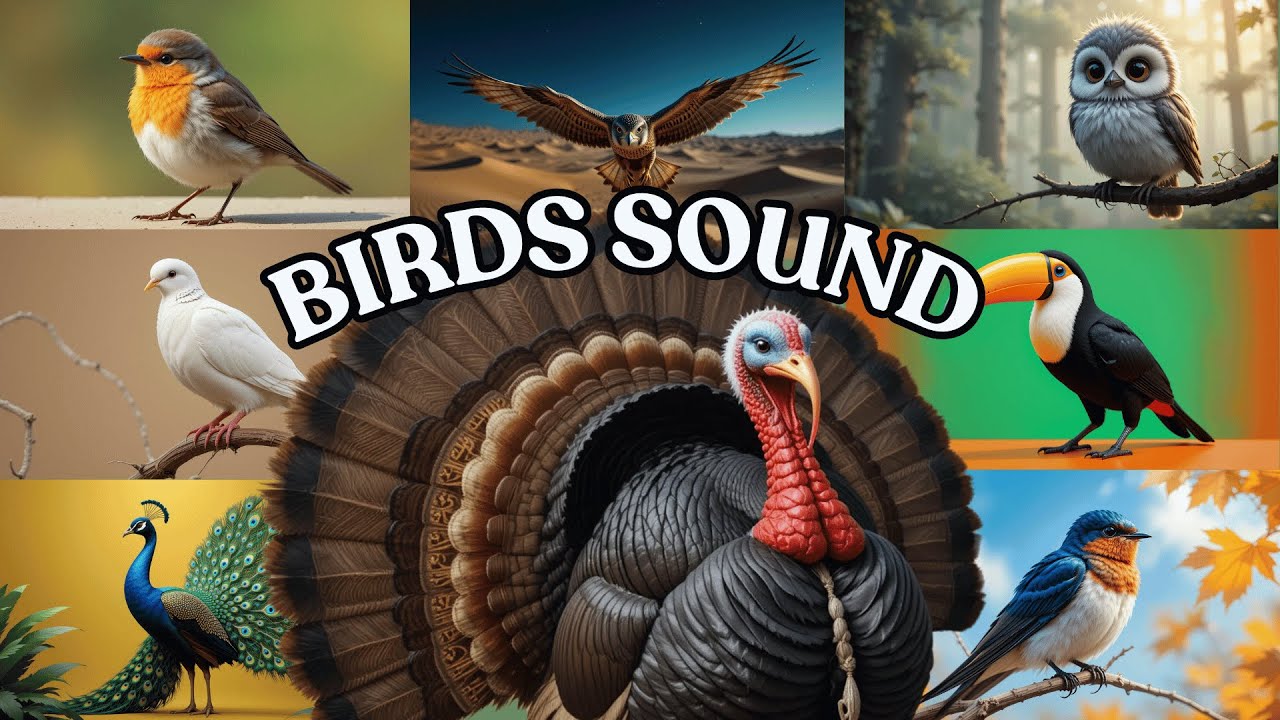 Birds Sounds Song for Kids | Kids Songs | Learn Birds Names | Fun ...