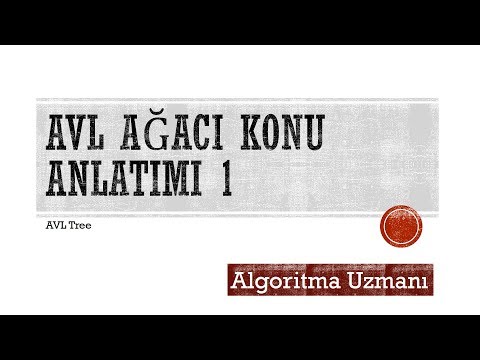 AVL Ağaçları - Konu Anlatımı (Döndürme İşlemleri) - 1
