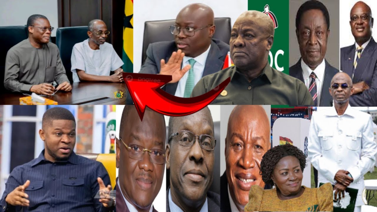 NDC Headquarters on f!re...Nketia secret meeting against Mahama Leαk ...