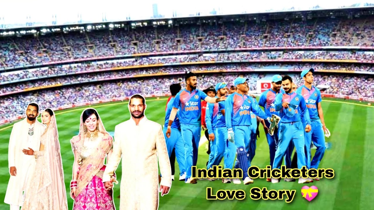 Indian Cricketers Love Story | Fact Info 0.5 🤔 - YouTube