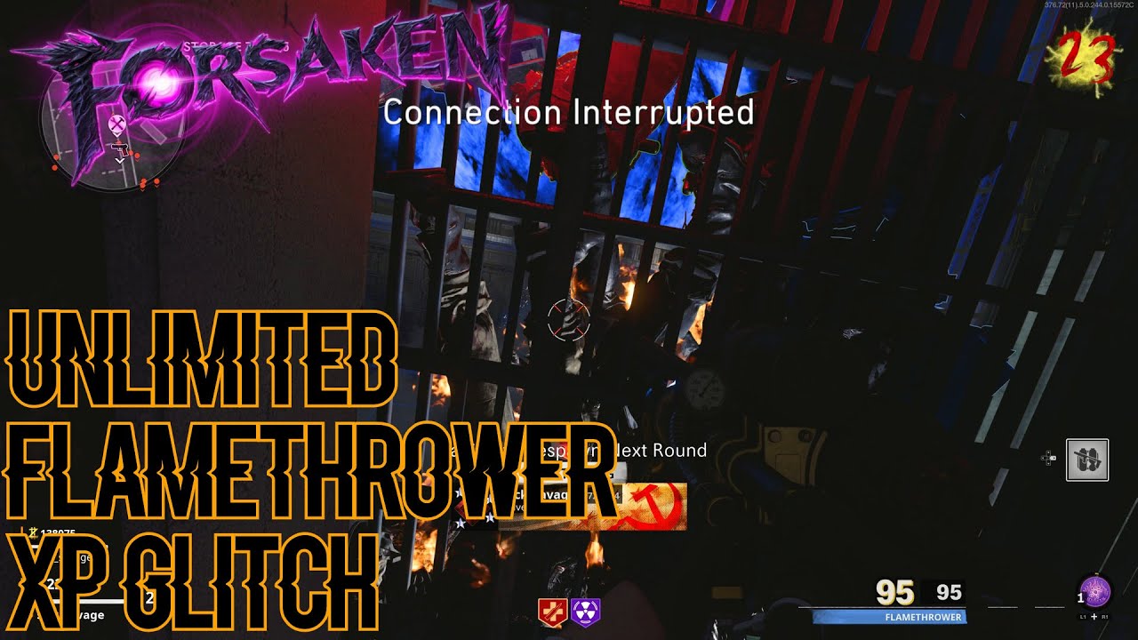 Black Ops Cold War Zombie Glitches: New Unlimited Flamethrower XP ...