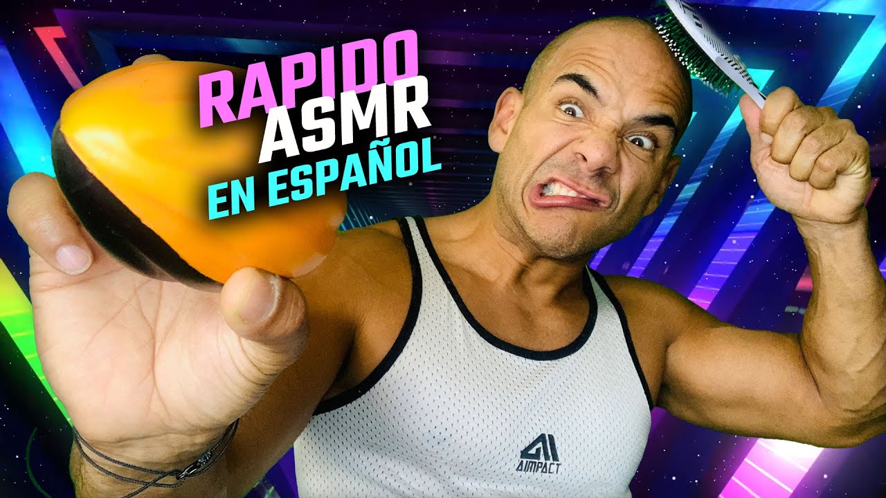 THE MOST FASTEST ASMR IN SPANISH - el asmr mas rapido del mundo - YouTube